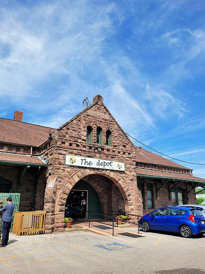 The Depot's magnificent stonework reminds us that some things &ndash; like architecture and perfect fried chicken &ndash; are timeless Kansas treasures.