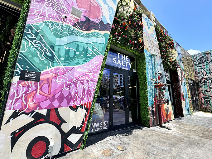 Part art gallery, part donut shop – The Salty's exterior is as Instagram-worthy as the treats inside. Bring your phone and your appetite.