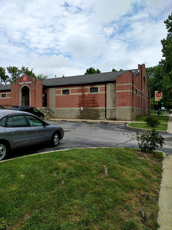 This charming brick building houses more than just bargains—it's a community cornerstone serving Monroe County for generations.