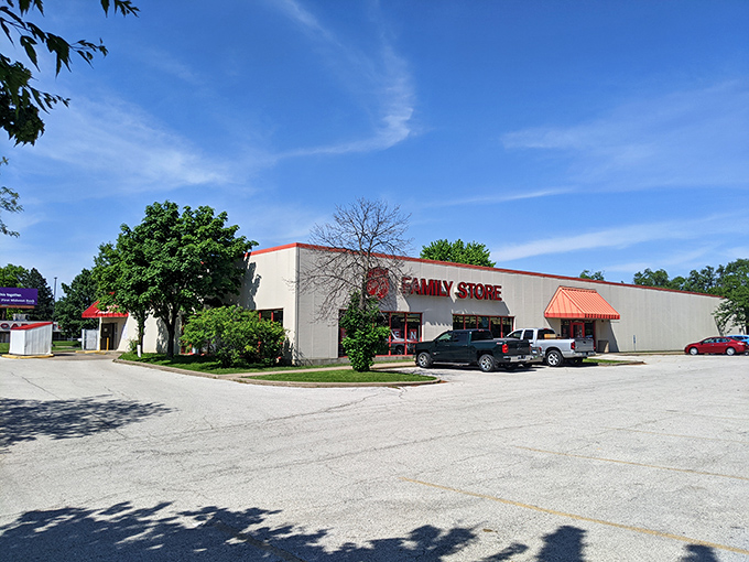 Bright and inviting, this Salvation Army location stands ready for both donations and discoveries. Thrift therapy at its finest!
