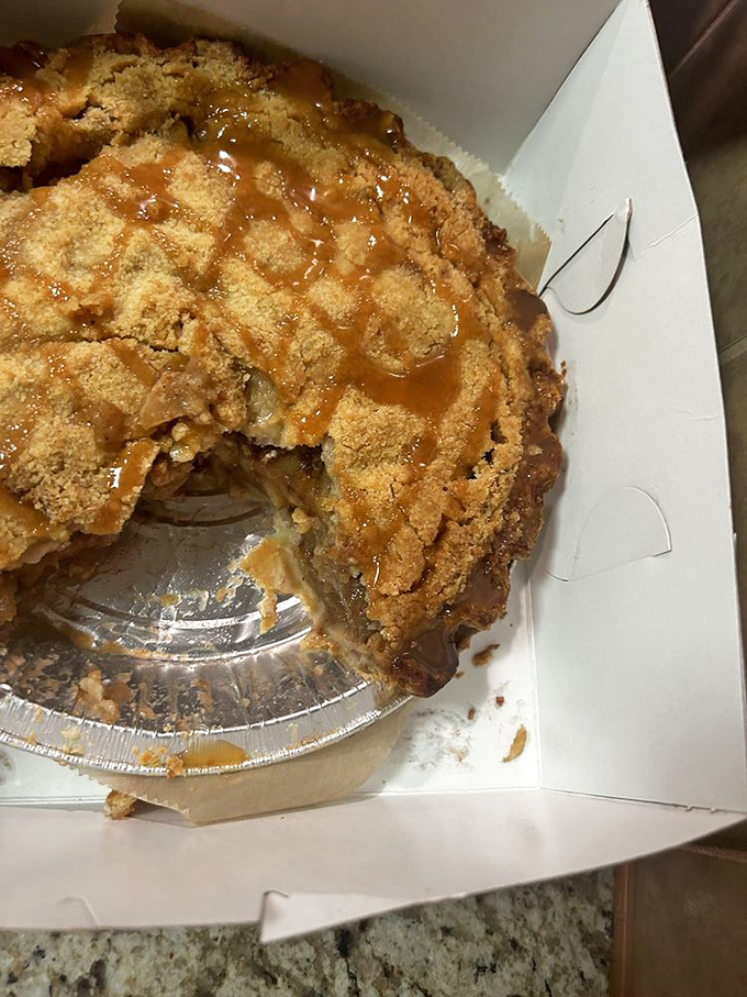 When apple pie drips with caramel, it's not just dessert&mdash;it's edible therapy that makes Monday meetings almost bearable.