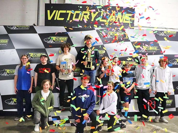 A driver in full racing mode, gripping the wheel like it's the last chocolate chip cookie on earth. This is focus in its purest form. 