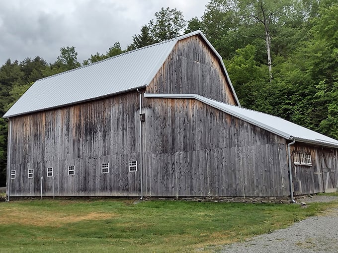 This weathered barn has seen more Pennsylvania seasons than most of us have seen episodes of "Jeopardy!" &ndash; and it wears them beautifully.