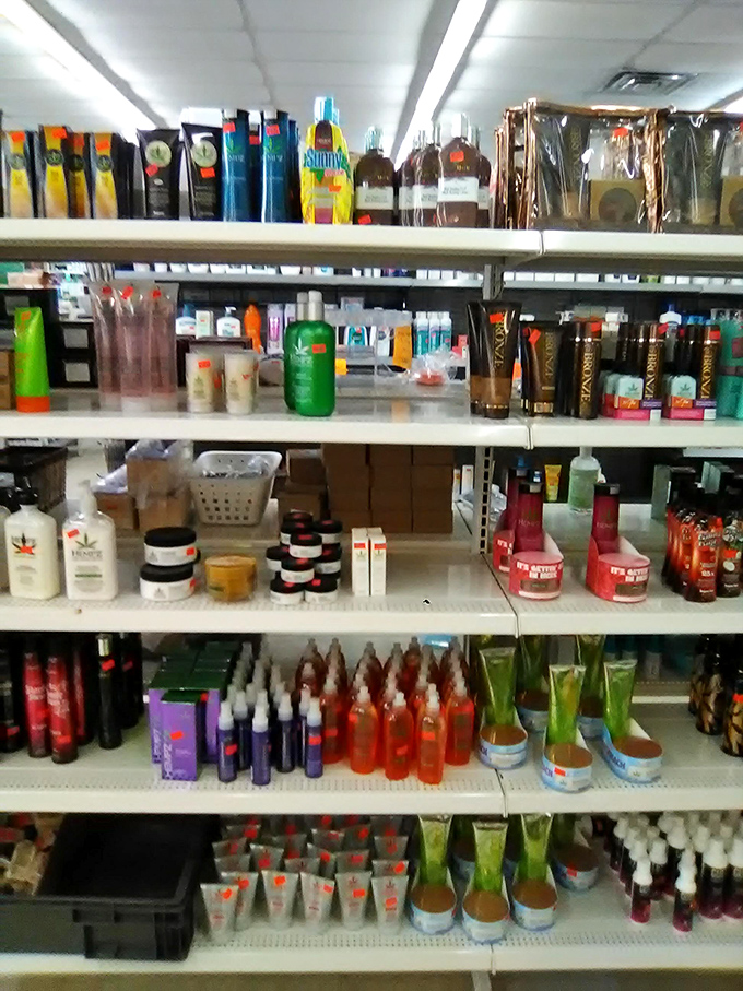 The beauty aisle: where high-end hair products come to live their second act at prices that won't make your wallet weep.