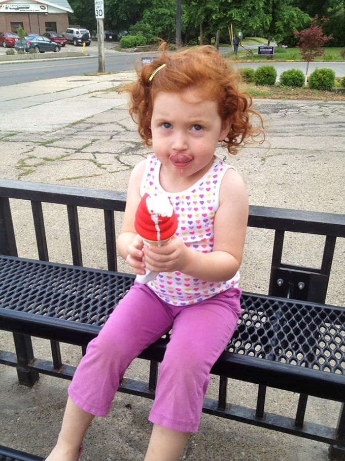 That red soft serve with a cookie bone isn't just Instagram-worthy&mdash;it's the kind of treat that makes adults giggle like kids again. 