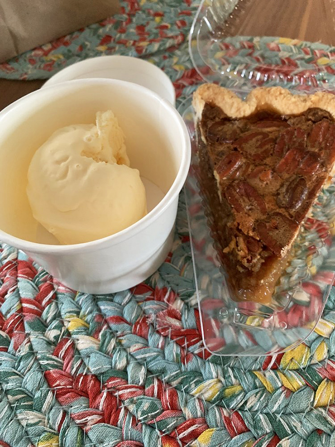 Ice cream meets pecan pie&mdash;a marriage so perfect it should have its own reality show. The cold-hot combo is nature's most perfect pairing.