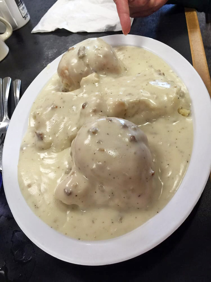 Biscuits and gravy that would make your grandmother both jealous and proud. Comfort food engineering at its finest. 