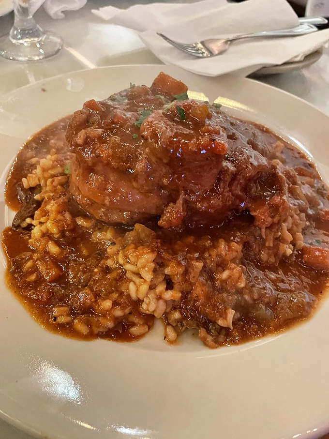 This risotto isn't just comfort food; it's therapy in a bowl, with meat so tender it practically surrenders at the sight of your fork.