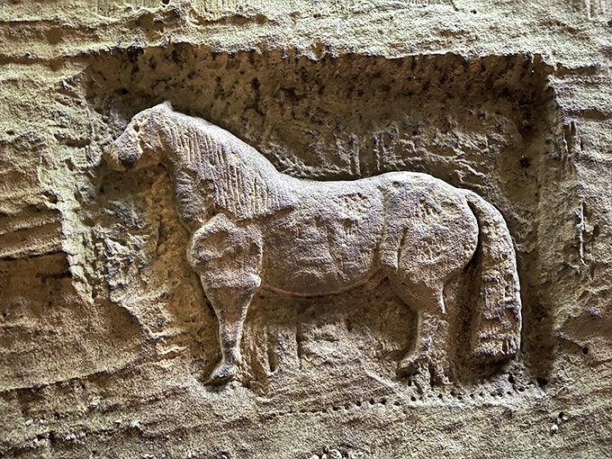 Prehistoric graffiti artist or ancient Ohio Banksy? This carved horse reminds us humans have always needed to leave their mark.
