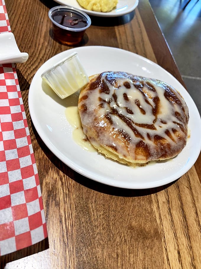 The perfect sunny-side up eggs, crispy bacon, and fresh fruit&mdash;breakfast's holy trinity, executed with the precision of a Swiss timepiece. 