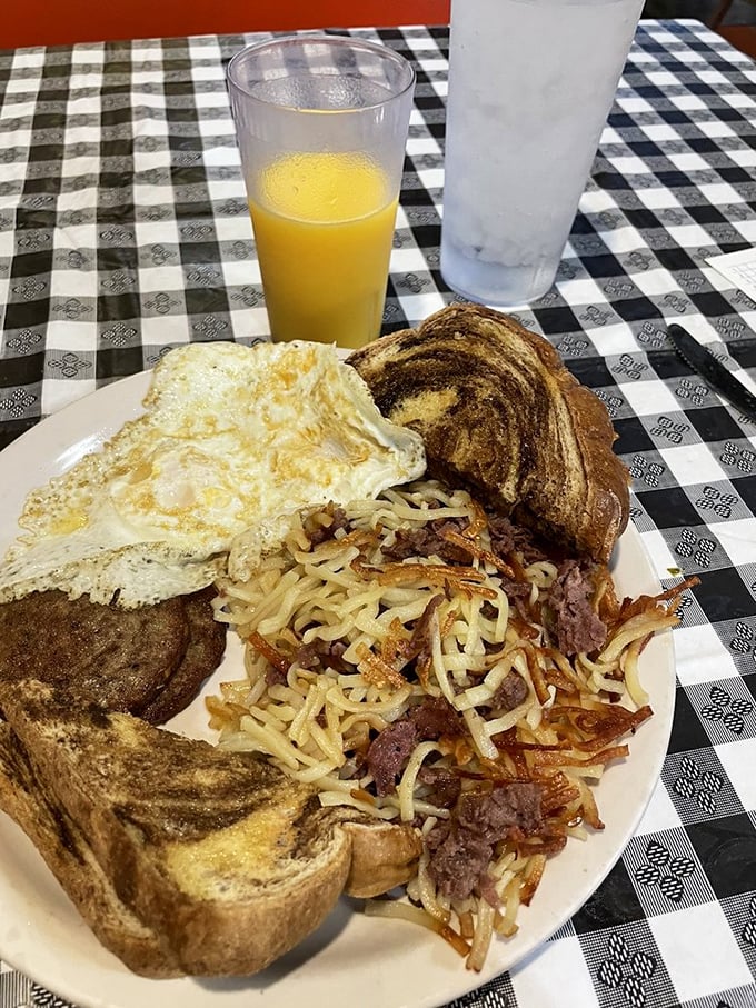 When hash browns achieve that perfect crisp-to-tender ratio, angels sing. Add those eggs and you've got breakfast nirvana. 