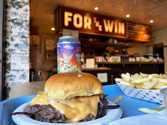 The burger that launched a thousand naps. Juicy, perfectly seared patties stacked with melty cheese&mdash;dreams really do come true.