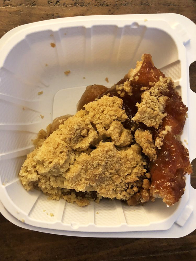 Dutch Apple Pie with its golden crumble topping&mdash;proof that sometimes the best things in life come with a little extra on top.