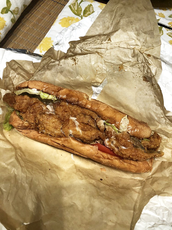 This fish sub proves Weenie Beenie isn't just about hot dogs&mdash;crispy, golden fish with fresh lettuce and tomato creates a sandwich worth crossing county lines for.