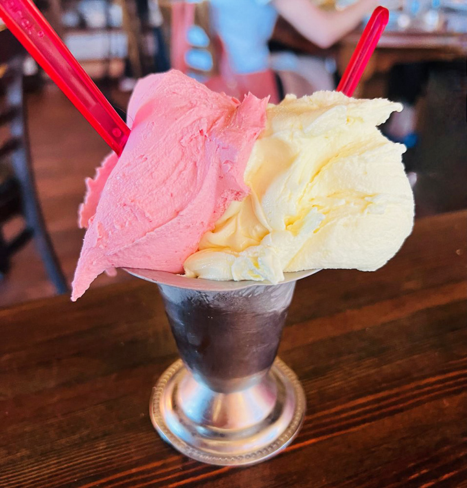 When Arizona hits 115°, this gelato isn't just dessert—it's survival equipment. One scoop of salvation, coming right up!