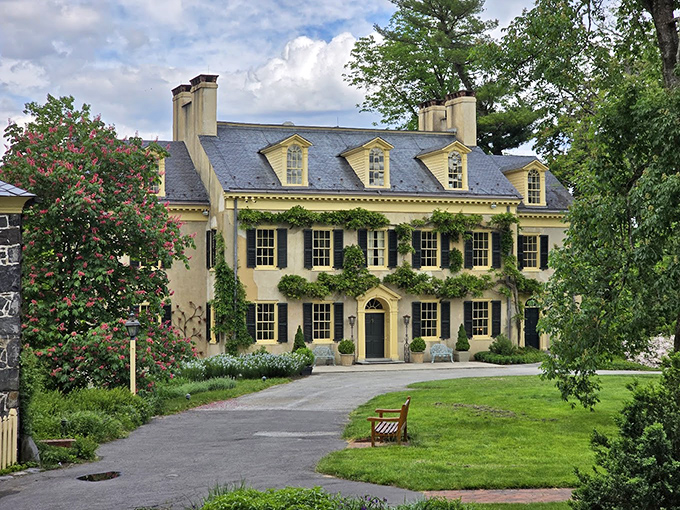 Brick, brilliance, and beauty in perfect harmony. The Hagley Museum preserves America's industrial heritage in a setting worthy of a period drama. 