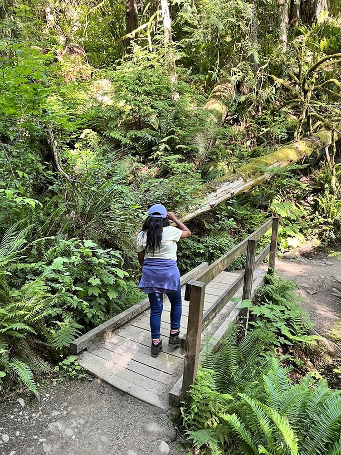 Adventure awaits around every corner&mdash;though with those sturdy railings, it's like nature with training wheels. Perfect for the "outdoor curious."