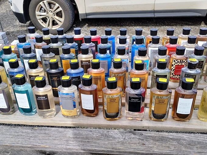 Bath & Body Works' eccentric country cousin. These colorful potions promise everything from relaxation to rejuvenation.