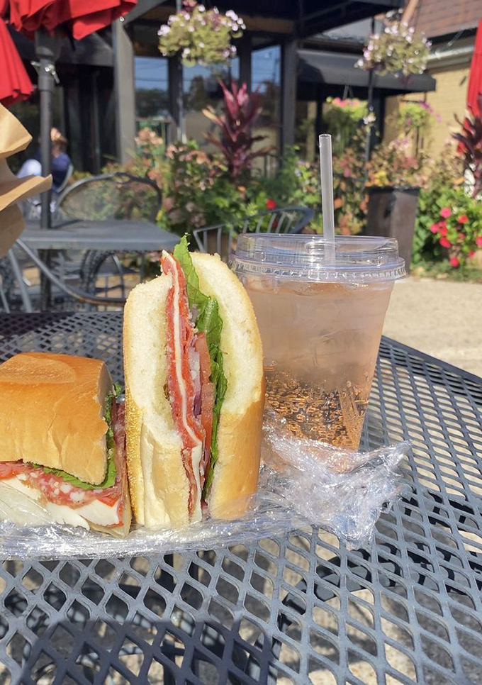Not all heroes wear capes, but this Italian sub definitely deserves a medal. Layer upon layer of meaty, cheesy, veggie-packed glory wrapped in foil.