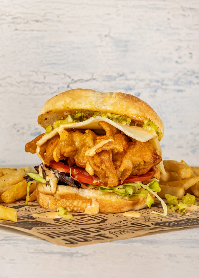 The sandwich that launched a thousand cravings &ndash; crispy chicken nestled between fresh veggies and a pillowy bun.