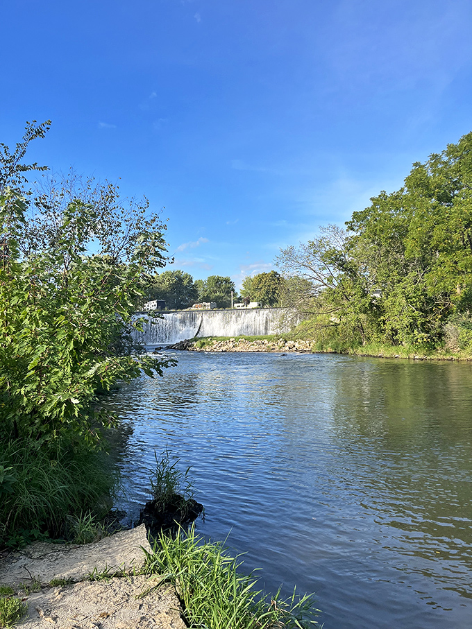 The Mill Pond waterfall creates nature's soundtrack for Lanesboro. Who needs a white noise machine when you've got this rushing masterpiece?