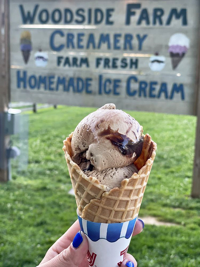 Only in Delaware would "Motor Oil" be something you'd eagerly put in your mouth. This caramel-coffee-fudge concoction is automotive only in its power to transport you.