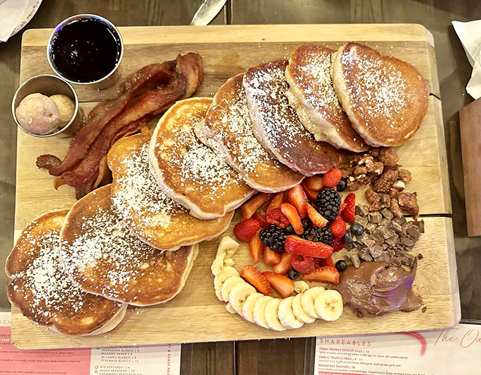The breakfast board that launched a thousand food envy stares. Sharing optional, but not recommended unless you enjoy watching others experience joy.