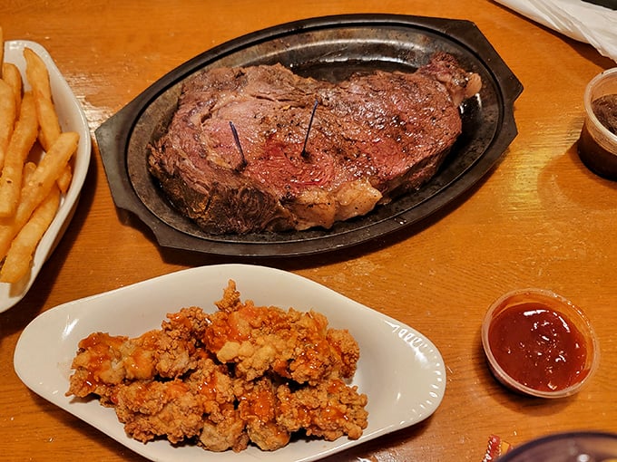 Prime rib that's been slow-roasted to such perfection that vegetarians have been known to reconsider their life choices.