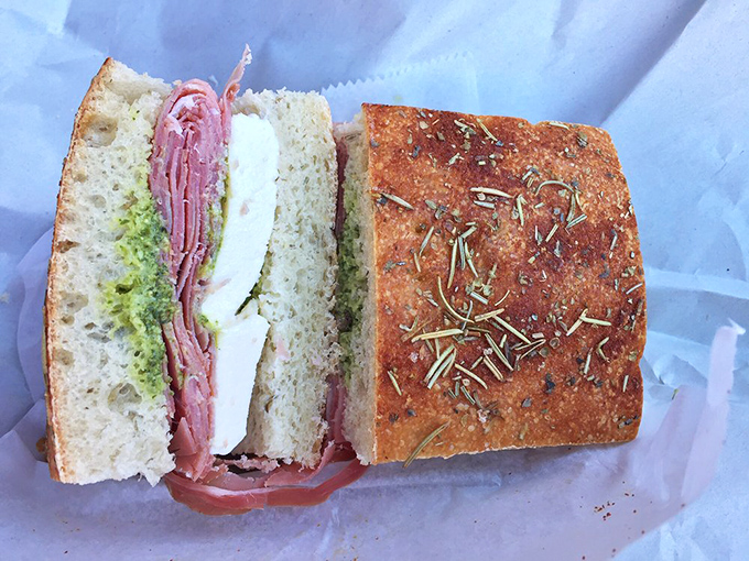 Prosciutto perfection that would make an Italian grandmother weep with joy. Simple ingredients transformed into something transcendent—the essence of great Italian food.