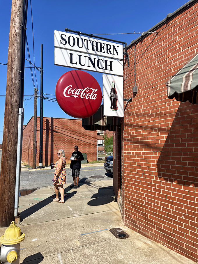 Southern Lunch promises exactly what the sign advertises, delivering honest food with a side of authentic small-town atmosphere.