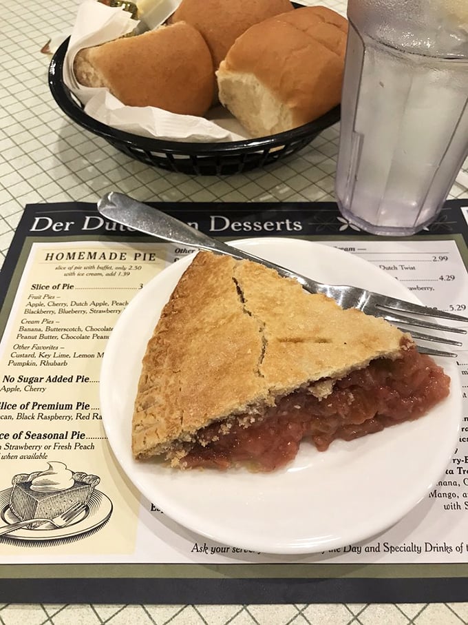 The marriage of strawberry and rhubarb in pie form. Sweet meets tart in this classic combination that's survived the test of time for good reason.