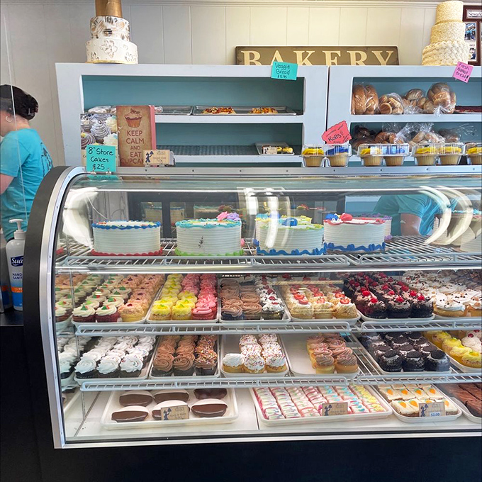 The dessert case at Bing's is a museum where every exhibit is edible&mdash;from perfectly frosted cakes to rows of pastries that deserve their own documentary series.