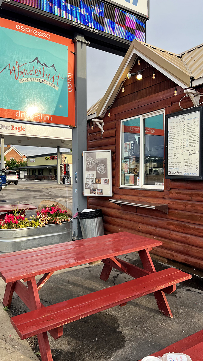 Wanderlust Cowgirl Coffee proves great espresso isn't just for city slickers. This charming log cabin serves liquid motivation for your Bryce Canyon adventures.