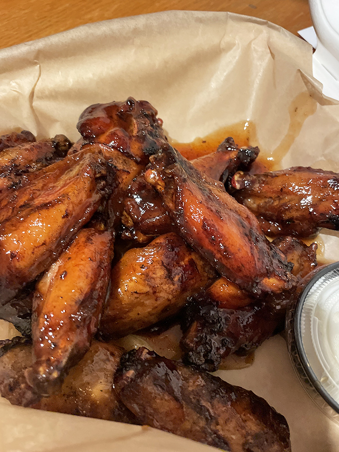 These wings aren't just smoked, they're transformed &ndash; like they went to wing college and came back with a PhD in flavor. 