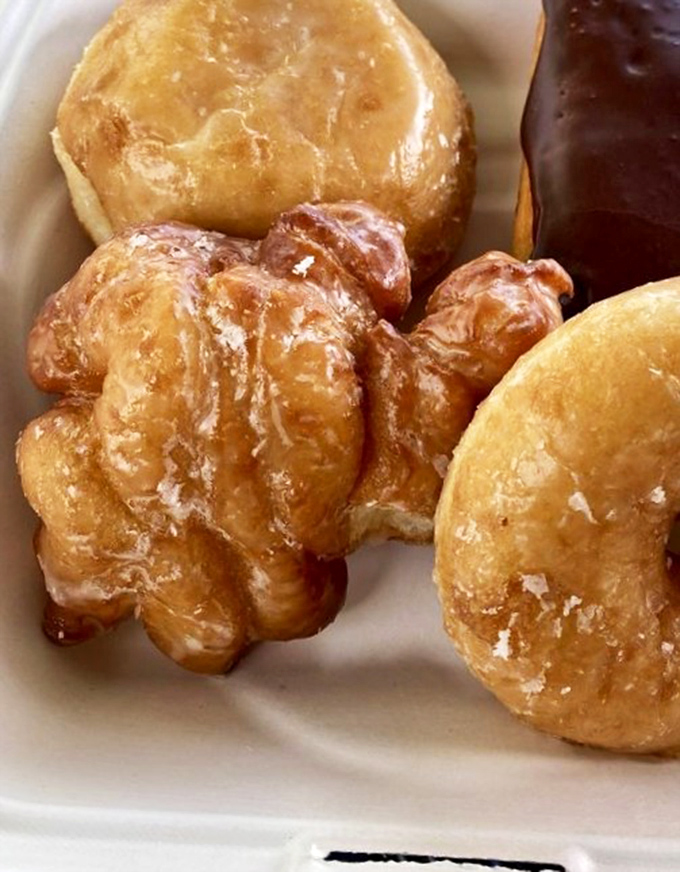 Apple fritters that make you question everything you thought you knew about fried dough. Crispy, tender, and absolutely worth the drive. 
