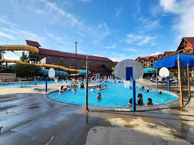 This wave pool doubles as Virginia's most democratic institution&mdash;everyone gets a vote on whether to jump over or dive under the next rolling swell.