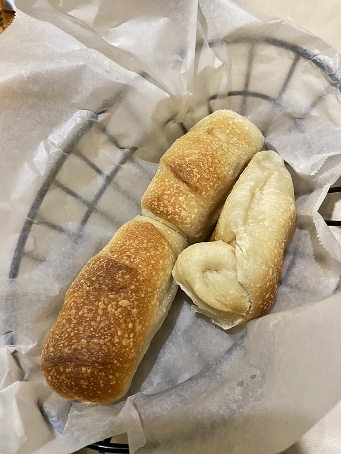 These aren't just bread rolls&mdash;they're the opening act that threatens to steal the show. Crusty exterior, pillowy interior, and absolutely impossible to resist.