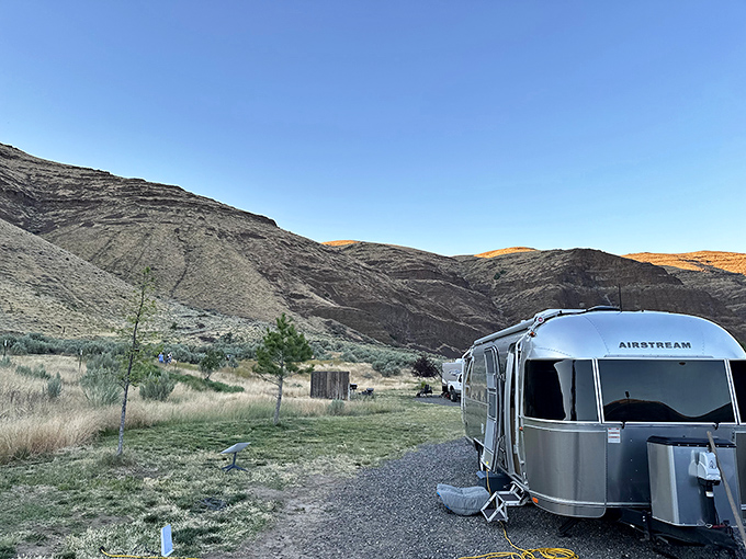 Glamping goes geological &ndash; an Airstream nestled against ancient canyon walls creates the perfect basecamp for stargazing and soul-searching. 