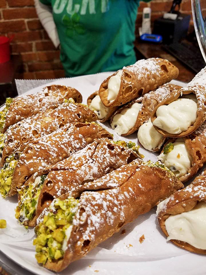 Cannoli that would make any Sicilian grandmother nod in approval&mdash;crisp shells embracing sweet, creamy filling with a dusting of pistachios for good measure.