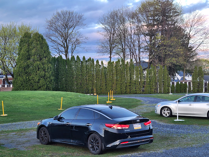 A colorful vendor display adds festival flair to special events, proving Shankweiler's is more than just movies&mdash;it's community gathering at its finest. 