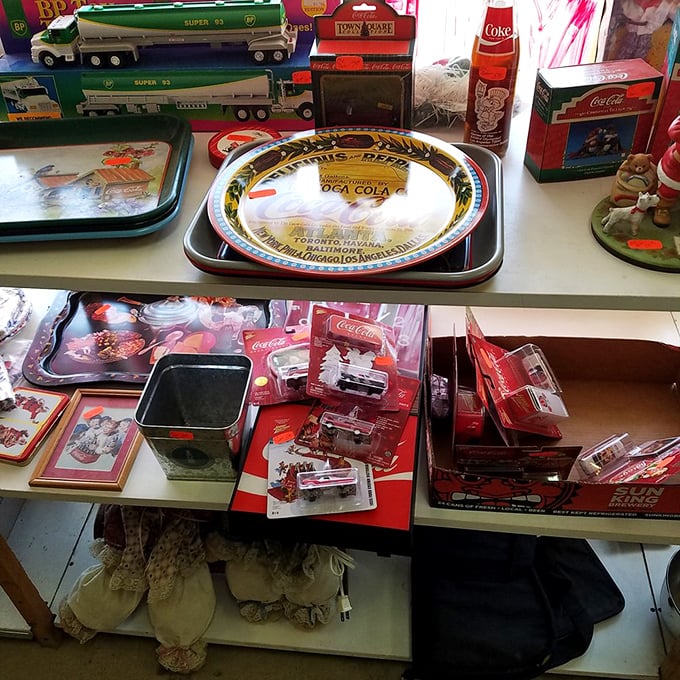 Coca-Cola collectibles transport you back to simpler times when soda came in glass bottles and advertising had that Norman Rockwell charm.