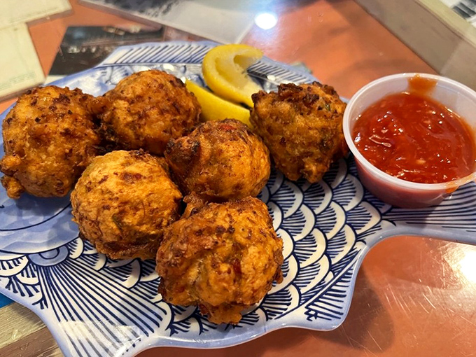 Conch fritters: The edible ambassadors of the Keys. Crispy outside, tender inside&mdash;like locals who are crusty until you get to know them.