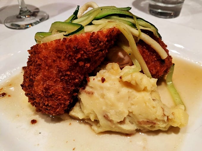 Crispy golden exterior, creamy interior&mdash;this dish has better layers than the plot of The Godfather, and it's almost as memorable.