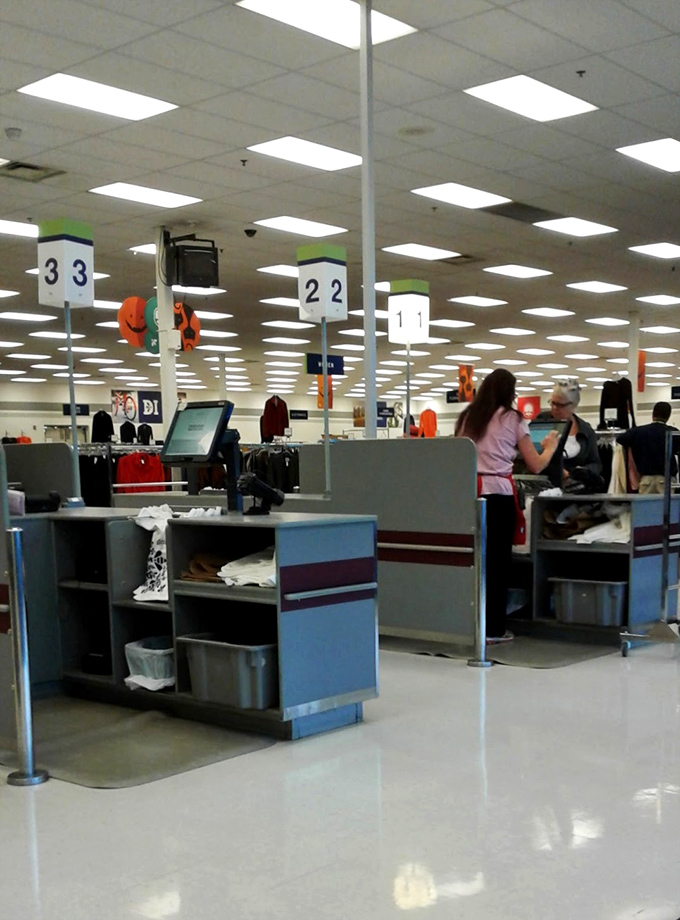 Where retail meets purpose. These checkout counters process more than transactions—they're the final gateway between forgotten items and their new lives.