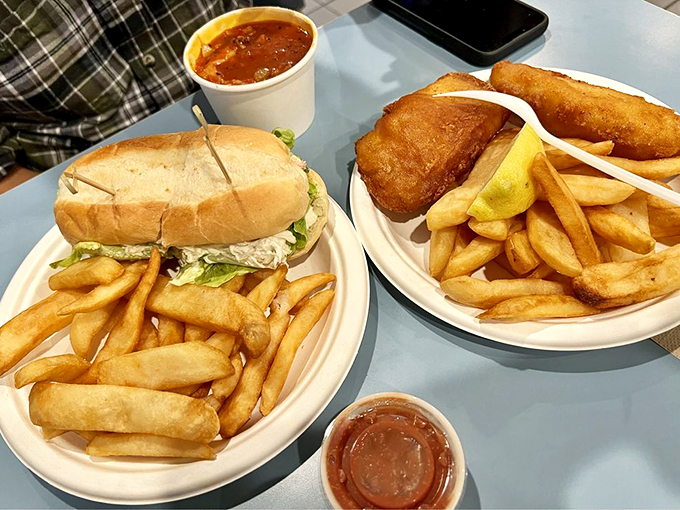 Fresh crab, crisp veggies, and just enough mayo&mdash;this sandwich doesn't need to shout because it knows exactly how good it is.