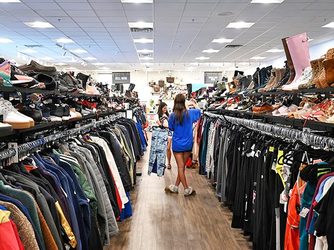 Modern-day treasure hunters navigate the aisles with the focus of archaeologists, except these artifacts won't end up in museums&mdash;they'll end up in your closet.