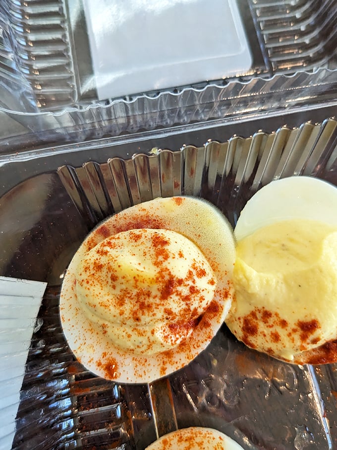 Deviled eggs dusted with paprika&mdash;the appetizer that's been starting family arguments since your grandma's day. Simple perfection never goes out of style.