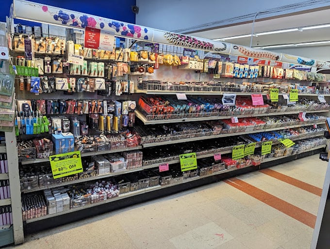 A cosmetics aisle that rivals department store selections but with prices that won't require a second mortgage. Beauty bargain hunters, rejoice!