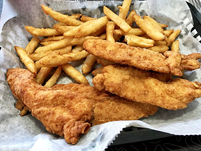 Golden-battered fish and crispy fries &ndash; the kind that make you wonder why fancy restaurants even bother trying to improve on perfection.