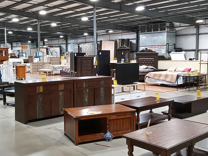 Furniture finds that prove good taste and good deals aren't mutually exclusive. Quality wooden pieces waiting to be discovered like forgotten heirlooms.
